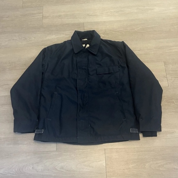 Jackets & Coats | Vintage Us Military Blue Flame Resistant Class 1 Deck ...